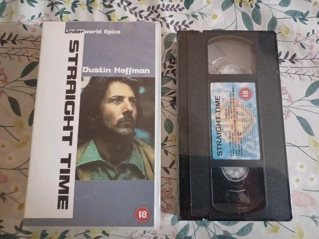 STRAIGHT TIME VHS Video Dustin Hoffman New & Sealed FREE Postage 23 £14 ...