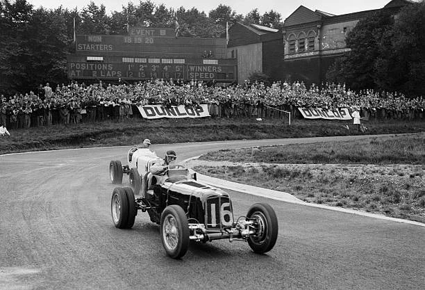 ERAS OF RAYMOND Mays and Arthur Dobson racing at Crystal Palace, L ...