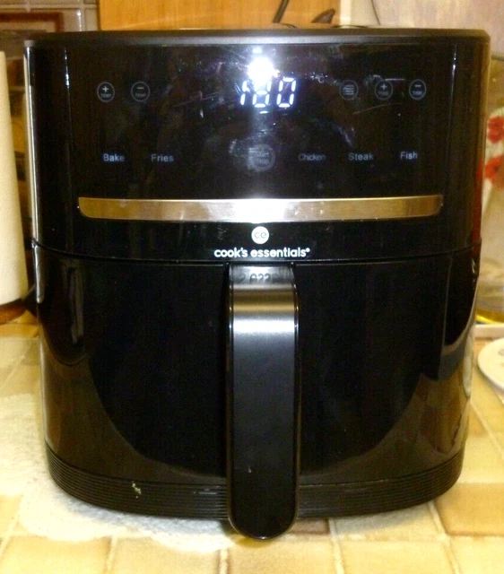 Cooks Essentials 4l Digital Air Fryer Black New £21 99 Picclick Uk