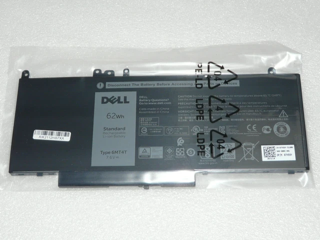 NEW GENUINE DELL Latitude E5470 E5570 Precision 3510 Battery 6Mt4T ...