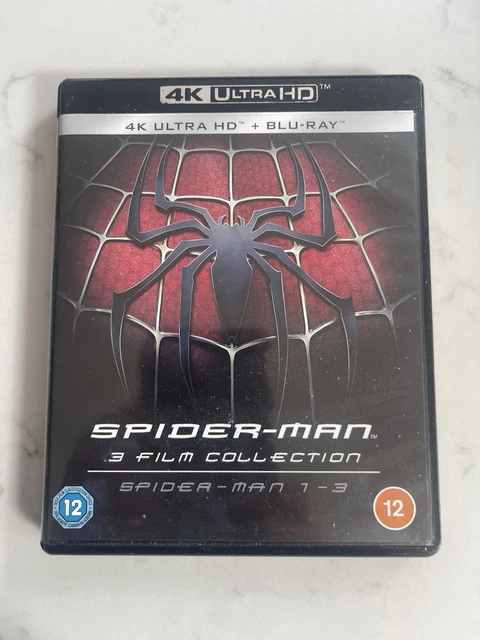 GM68 SPIDER-MAN: 3 Film Collection 4K UHD & Blu Ray UK Release £21.51 - PicClick UK