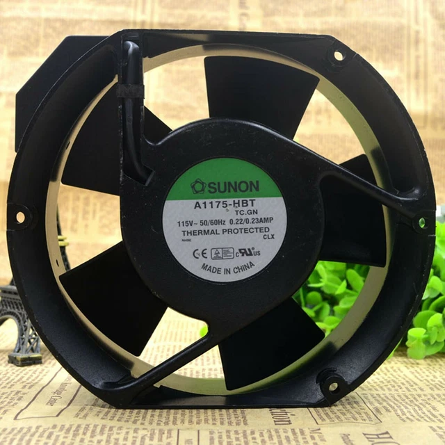 SUNON A1175-HBL A1175-HBT T.GN 115V 0,22/0,23A ventilateur de ...