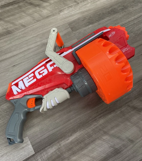 HASBRO NERF MEGALODON N-Strike Mega Toy Blaster Red Large Pump £30.48 ...