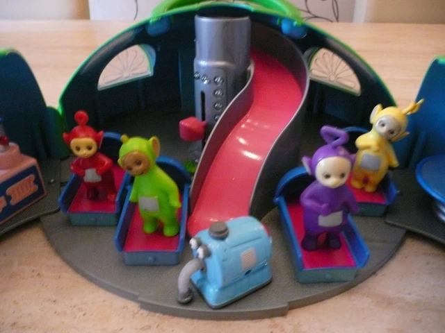 ***1996 TELETUBBIES HOME Hill House Tubbytronic Superdome Complete ...