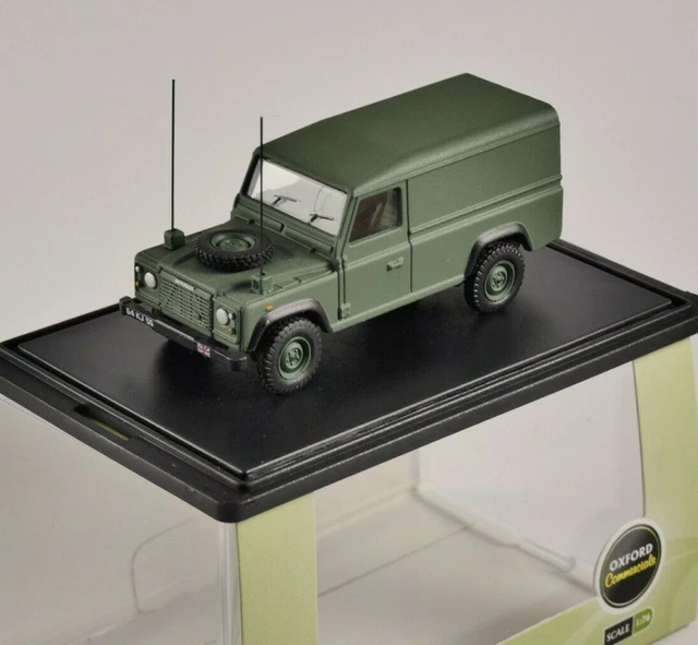 LAND ROVER DEFENDER Military 1/76 scale diecast model OXFORD DIECAST £ ...