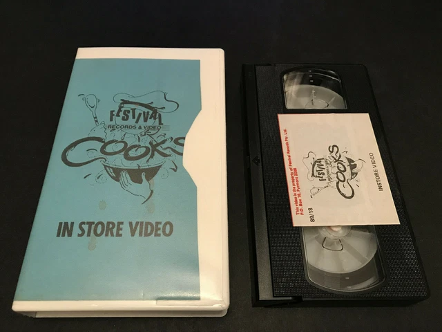 FESTIVAL COOKS INSTORE Oz Only Sample Vhs Kylie Minogue Tina Turner ...
