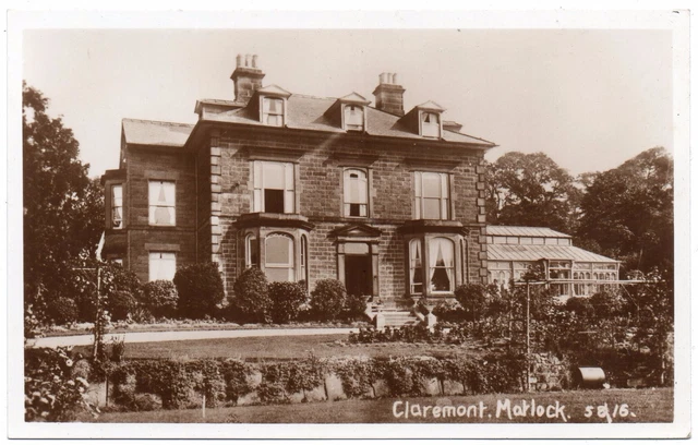 P.C CLAREMONT VICTORIAN Mansion Cavendish Rd Matlock Derby Derbyshire ...