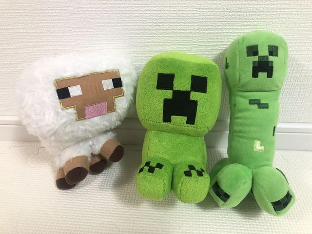 MINECRAFT CREEPER SHEEP Plush Toy MOJANG Official Merchandise £56.86 ...