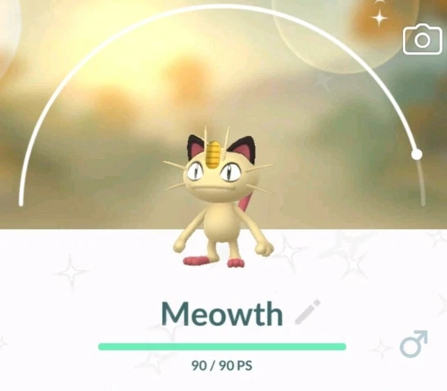 POKEMON GO Shiny Meowth !! £12.30 - PicClick UK