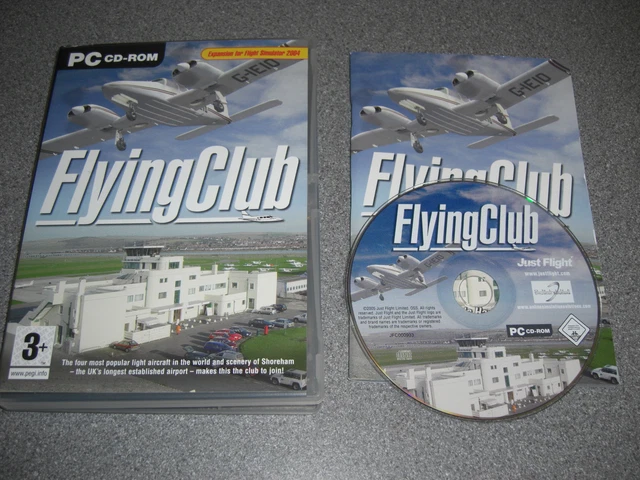 FLYING CLUB PC DVD Rom Add On Expansion Flight Simulator Sim 2004 ...