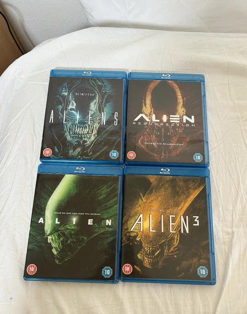 ALIEN ANTHOLOGY [FILMS 1-4] [Blu-ray] [1979] [4 Disc Set] EUR 19,90 ...