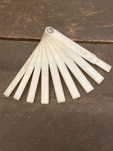 VINTAGE 9 BLADE Feeler Gauge Body Shop Panel Gap / Door Gap Tool ?? £31 ...