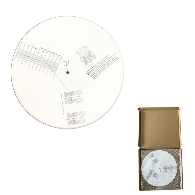MEDIDOR DE DISTANCIA de vinilo acrílico LP para calibración precisa de ...