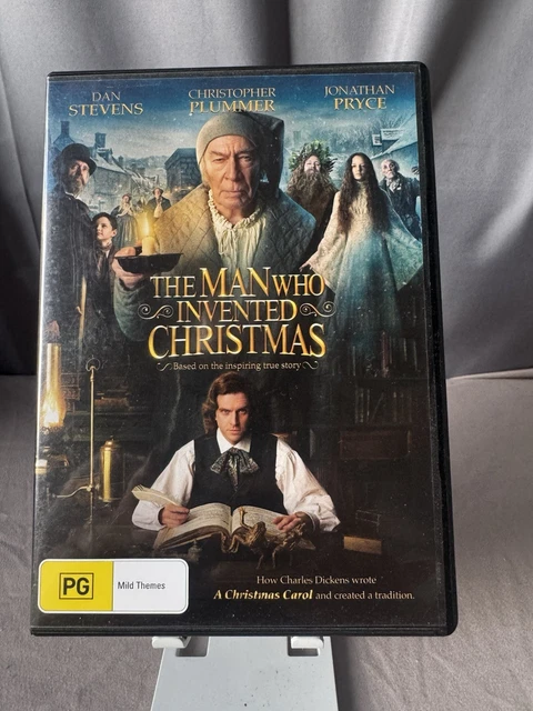 THE MAN WHO Invented Christmas (DVD, 2017) Very Good Condition Region 4 ...