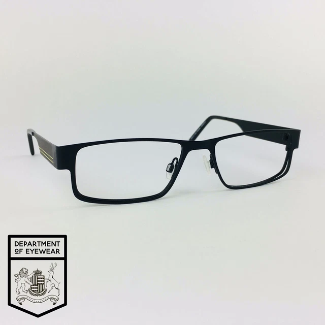 SPECSAVERS EYEGLASSES BLACK RECTANGLE glasses frame MOD: UNISEX 309 ...