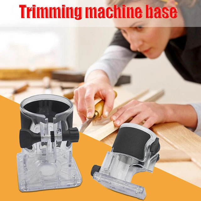 WOODEN ROUTER BASE Trimming Milling Machine Base Electric Trimmer ...