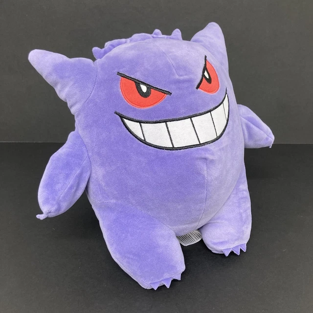 POKEMON GENGAR CHARACTER Plush Soft Toy Creature Nintendo Tomy 2022 £8. ...