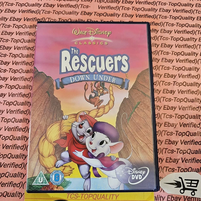 THE RESCUERS DOWN Under DVD Animation & Anime (2014) Bob Newhart ...