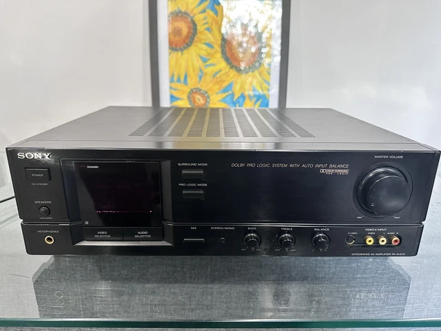 SONY AMPLIFIER TA-AV570 Integrated AV Amplifier EUR 41,97 - PicClick ES