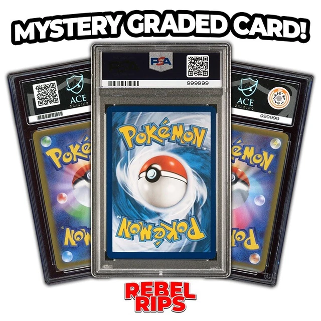 MYSTERY POKEMON GRADED Card Slab! - (PSA or ACE Grading) £24.95 ...