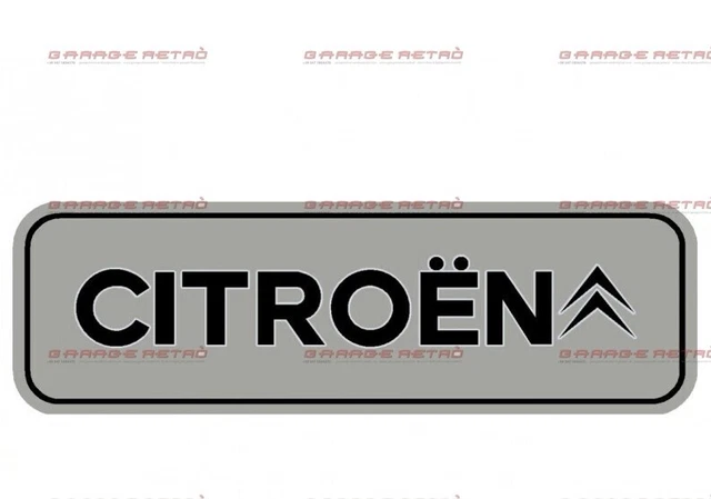 CITROEN 2CV ACADIAN Sticker Logo Sticker Emblem Trunk Monogram Sticker ...