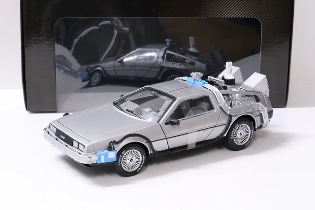 1:18 HOT WHEELS DMC Delorean Back To The Future Time Machine Avec Mr ...