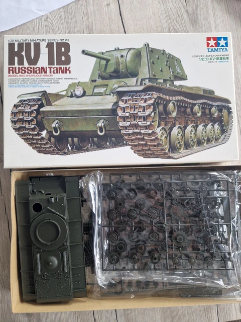 TAMIYA MODELLBAU PANZER Russian KV 1B 1 35 EUR 19,99 - PicClick DE