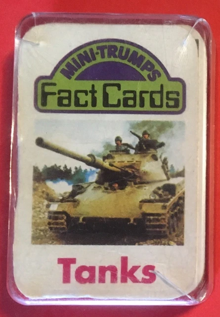 MINI- TRUMPS FACT Cards Tanks £1.37 - PicClick UK