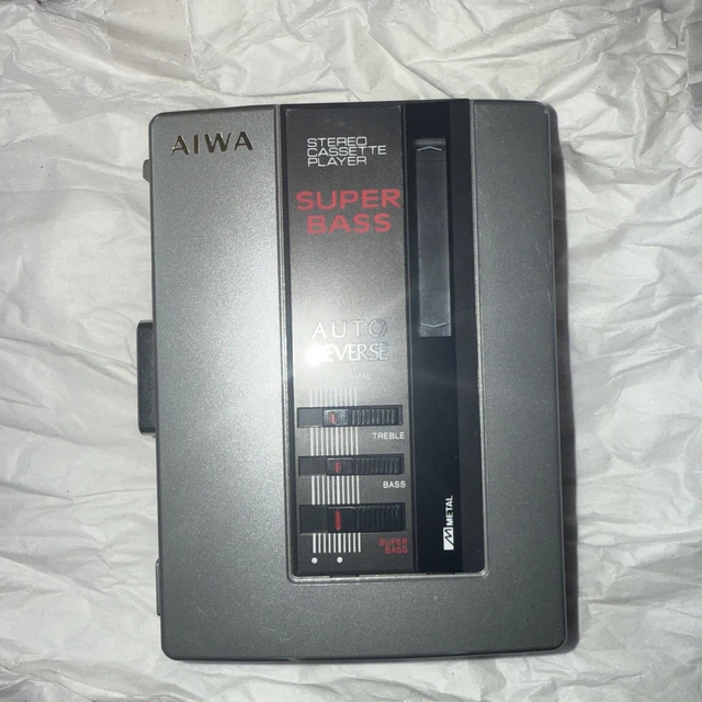 RARE AIWA HS-G34 Walkman Personal Cassette Player with Super Bass £47. ...