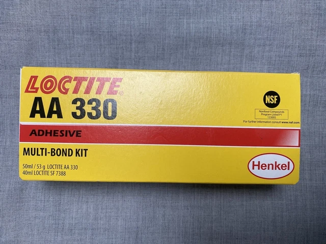 LOCTITE AA 330 Multi-Bond Adhesive and Activator Kit - 50/40ml £13.99 ...