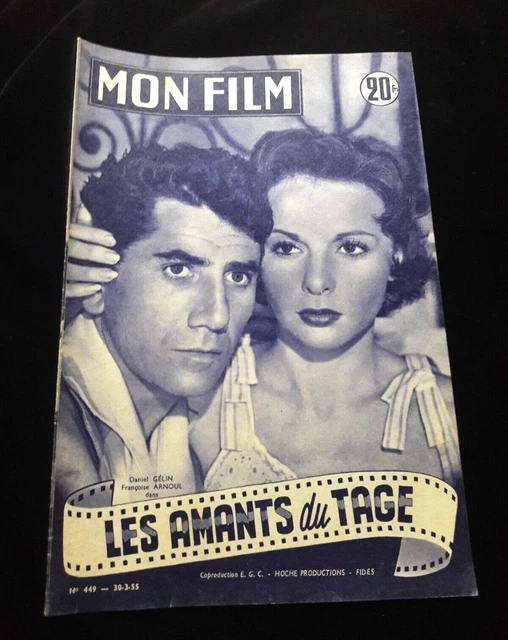 MON FILM N°449 03/1955 Daniel Gelin Francoise Arnoul Cinema 791 EUR 2 ...