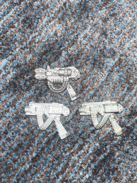 WARHAMMER 40K SPACE Marine Attack Bike Multi Melta Gun & Heavy Bolter ...