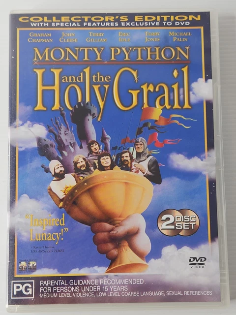 MONTY PYTHON AND the Holy Grail (DVD 1974) Region 4 Comedy Graham ...