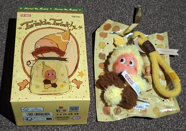 POPMART TWINKLE TWINKLE Plush Pendant SALTY COOKIE £17.22 - PicClick UK