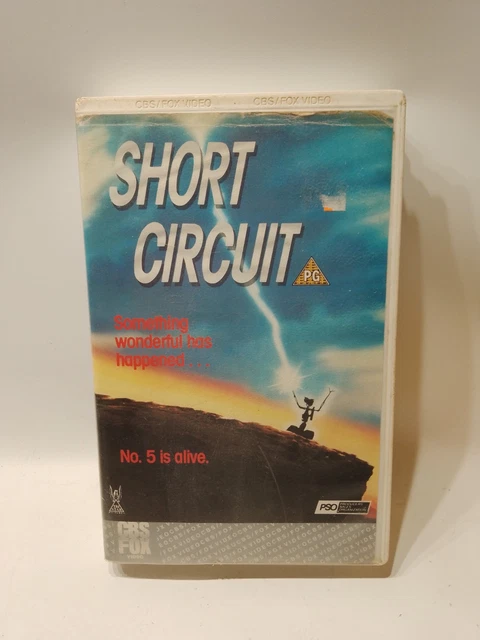 SHORT CIRCUIT BIG Box Ex Rental VHS 1986 CBS FOX £42.27 - PicClick UK