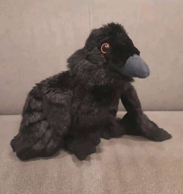 WILD REPUBLIC RAVEN crow soft toy Teddy cuddly plush £5.00 - PicClick UK