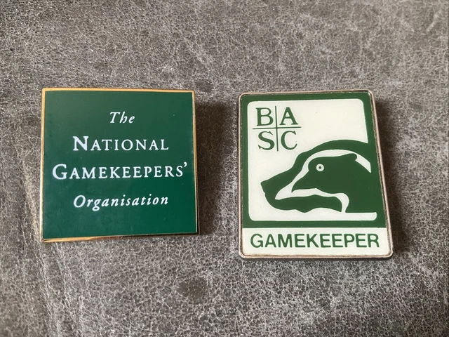 2 OLD GAMEKEEPERS Badges. £11.99 - PicClick UK