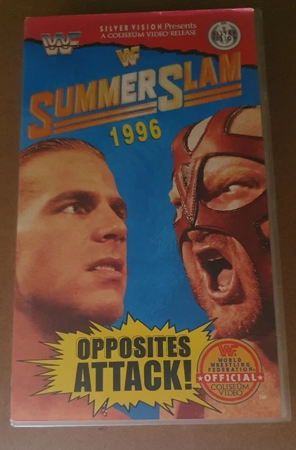 WWF SUMMERSLAM 1996 WWE Wrestling VHS Video Tape NWO ECW TNA WCW £7.99 ...