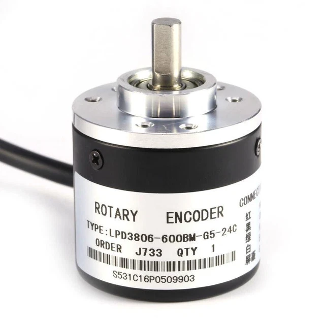 ENCODER ENCODER 600P/R incrementale DC5-24V albero 6mm per progetti di ...