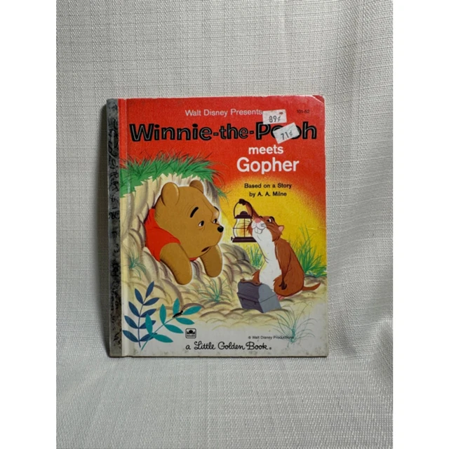 VINTAGE LITTLE GOLDEN Book Winnie the Pooh 1965 £5.57 - PicClick UK