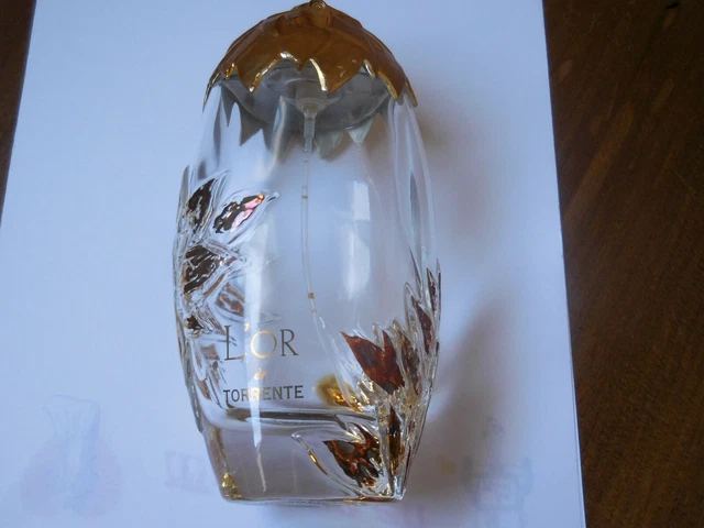 FLACON DE PARFUM Vide En Verre Collection. L'OR de TORRENTE EUR 5,00 ...