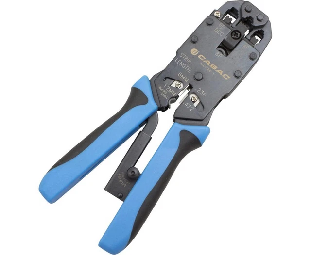 CABAC PROFESSIONAL CRIMP Tool for RJ11, RJ12 and RJ45 $390.95 - PicClick AU