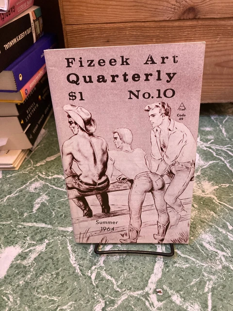 FIZEEK ART QUARTERLY No 10 gay beefcake queer men $40.00 - PicClick