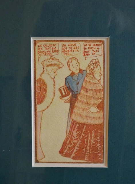 THE STORY OF Hungry Henrietta Comic Strip Winsor McCay New York Herald ...