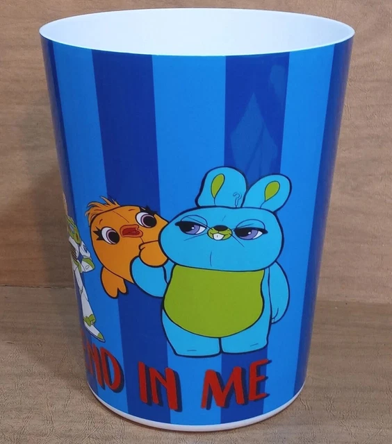 DISNEY PIXAR TOY Story Plastic Waste Trash Garbage Can, Woody, Buzz ...