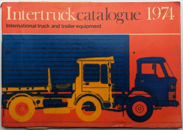 AUTOMOBILIA; VINTAGE INTERTRUCK Truck & Trailer Equipment Catalogue, c ...