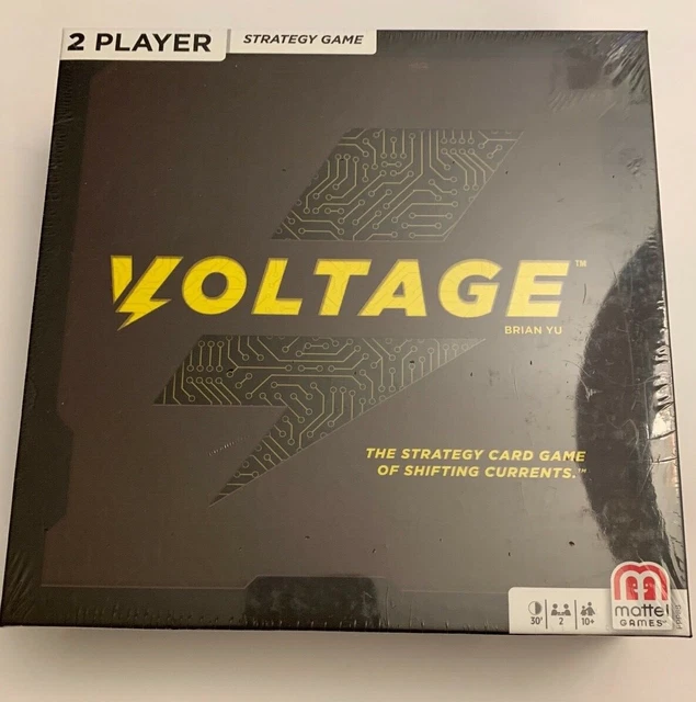 MATTEL VOLTAGE GAME Brian Yu 2 Player Strategy Game $13.71 - PicClick AU