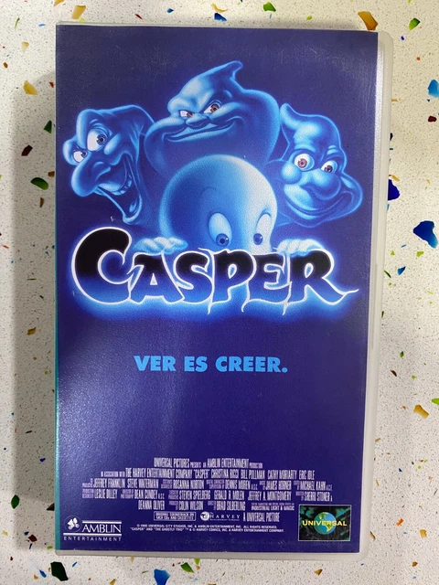 CASPER VER ES Creer Vhs Cinta Tape Universal Pictures Amblin Steven ...