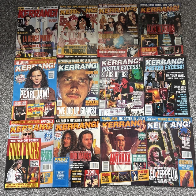 KERRANG MAGAZINE BUNDLE 90s Bundle £21.52 - PicClick UK