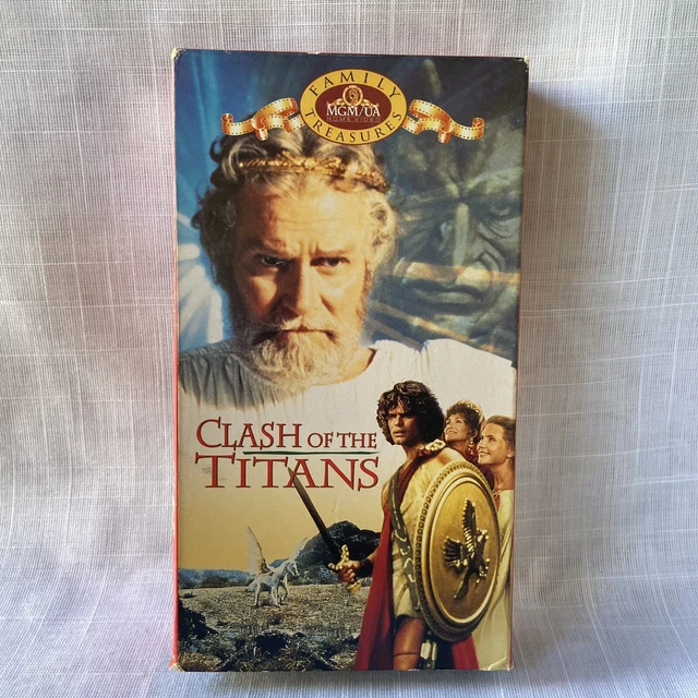 CLASH OF THE Titans (VHS 1981) Harry Hamlin Judi Bowker Maggie Smith £7.22 - PicClick UK